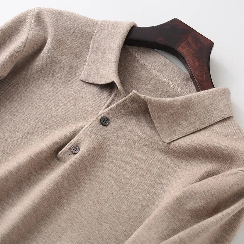 Valentino Knitted Polo Sweater – Joe & Croft Valentino Knitted Polo Sweater – Joe & Croft